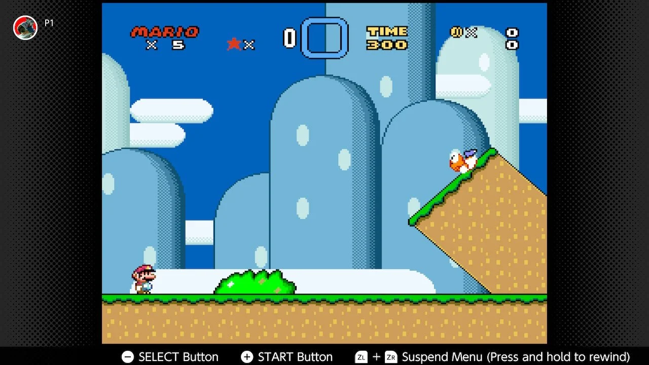 Yoshi Island 1, Super Mario World: First Levels — accordion sprout