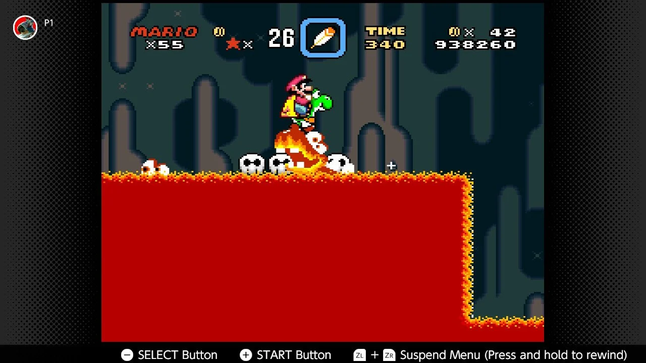 484 Words About: Blarggs in Super Mario World — accordion sprout