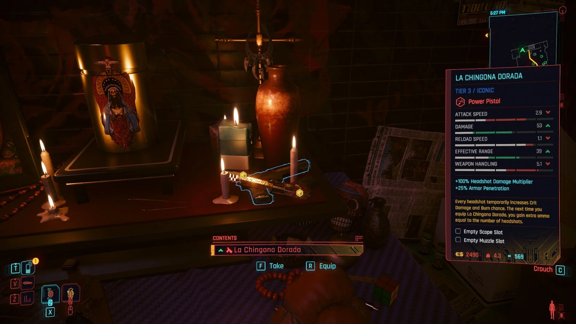 (Almost)Missing Jackie’s Funeral: Cyberpunk 2077 — accordion sprout