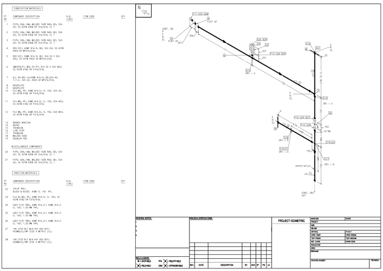 Comprehensive Guide to Piping Isometric Drawings in Industrial Projects ...