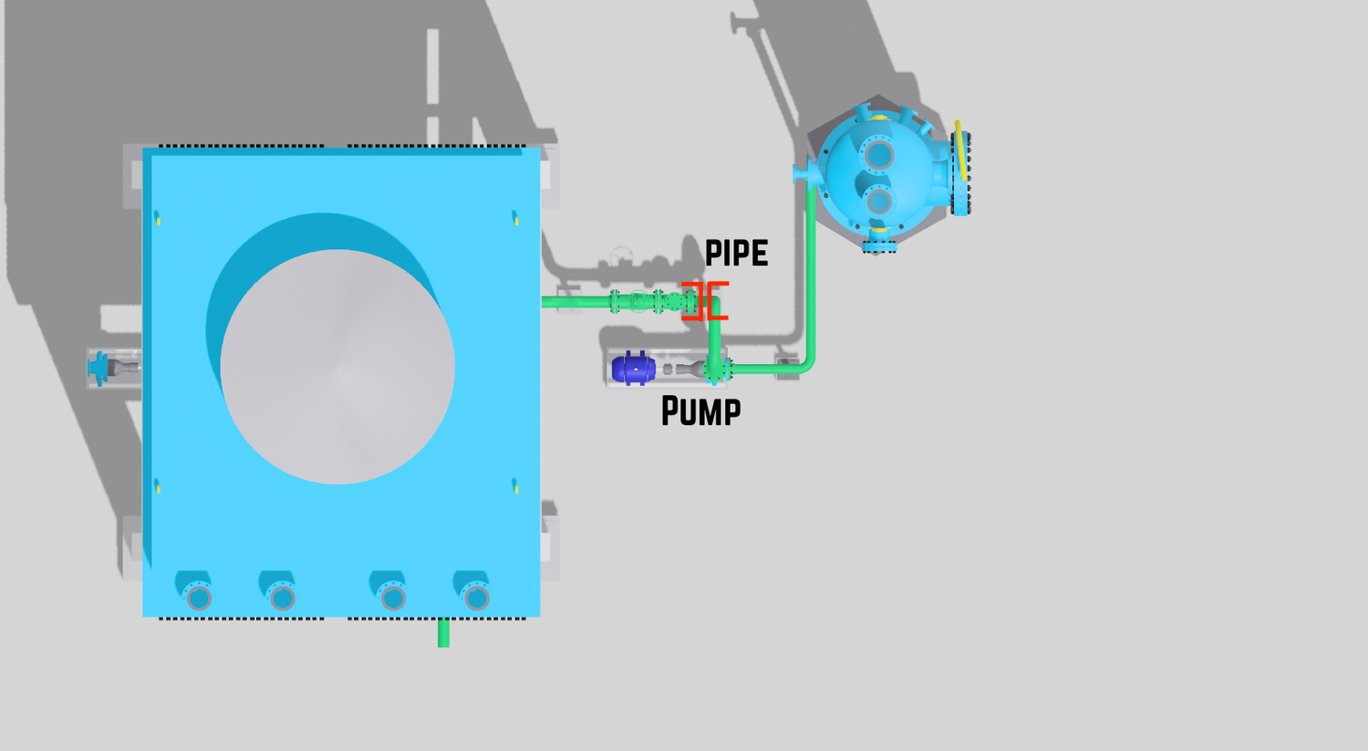Pump Discharge Piping — Piping Stress