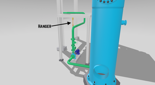 Pump Discharge Piping — Piping Stress
