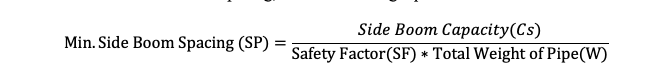 Pipeline Lowering — Piping Stress