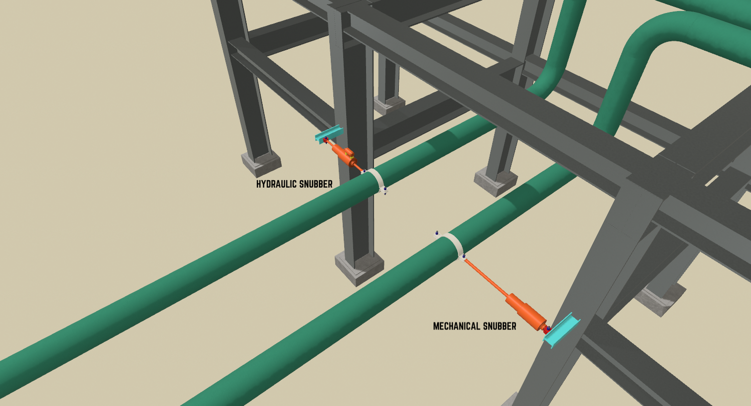 Snubber - Shock Absorber — Piping Stress