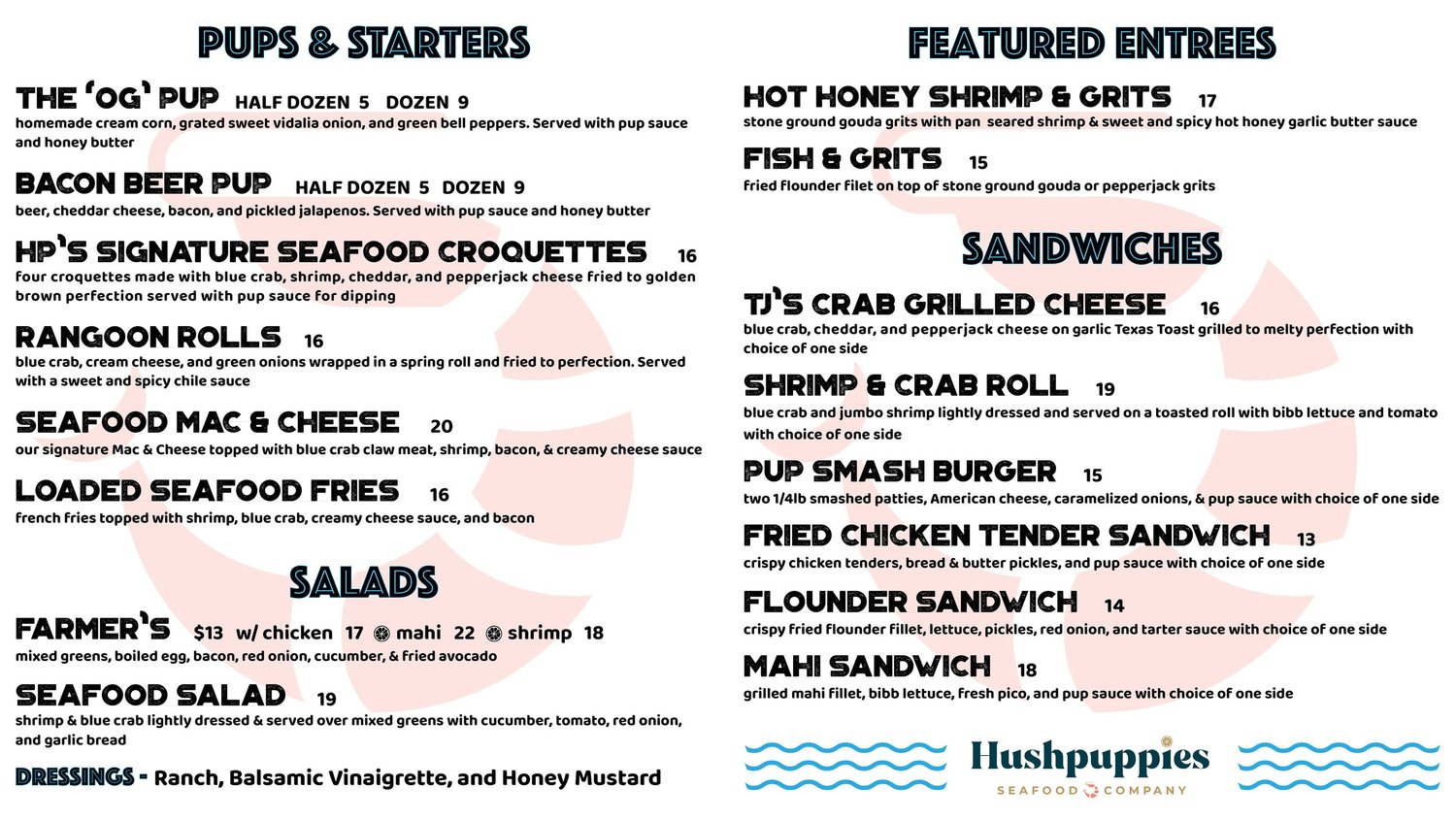 Hushpuppies Seafood Company