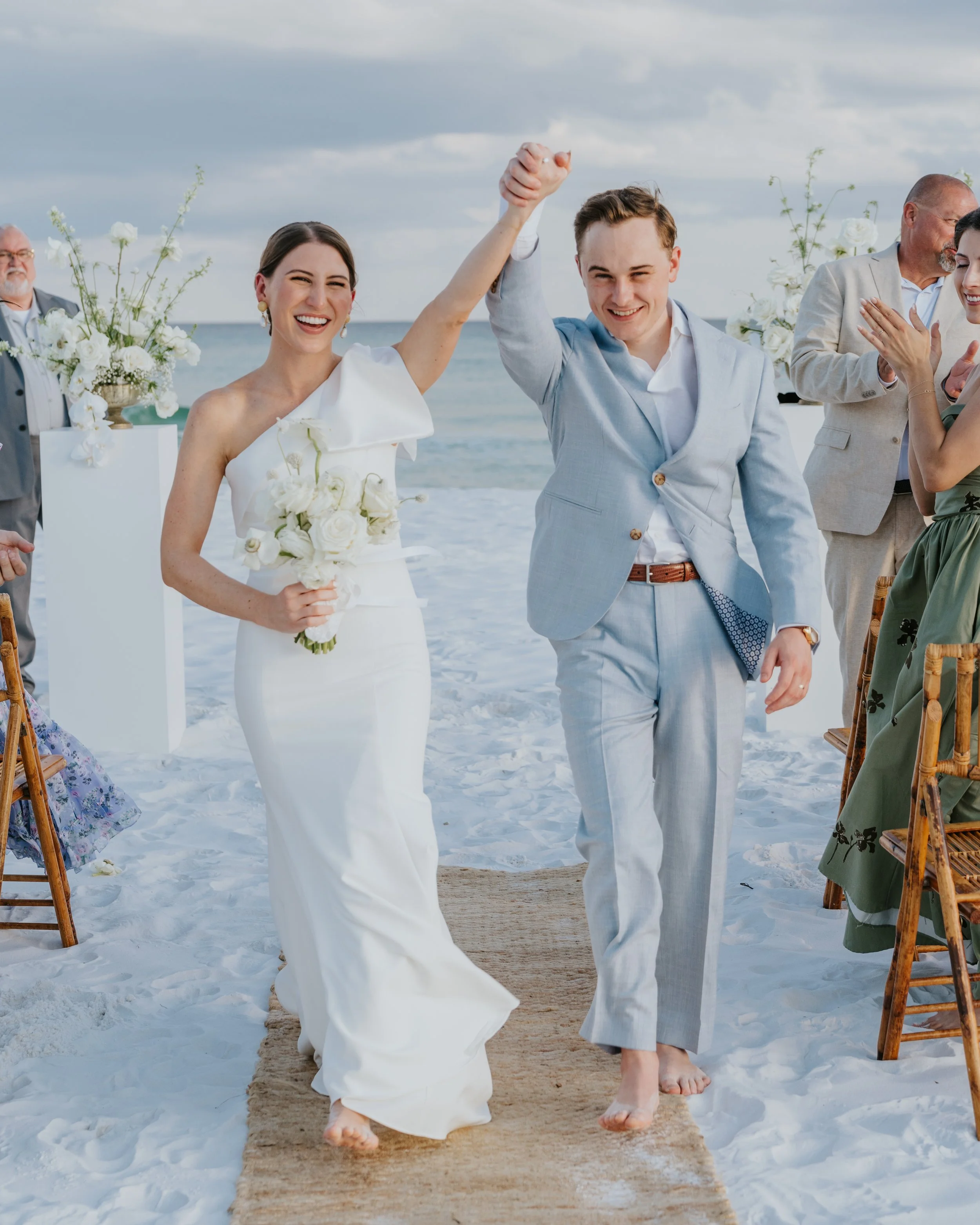 The Justice's Micro Wedding on Santa Rosa Beach — Brides of 30A