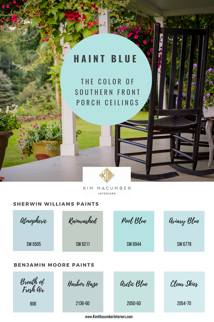 Haint Blue - Southern Porch Tradition — KMI