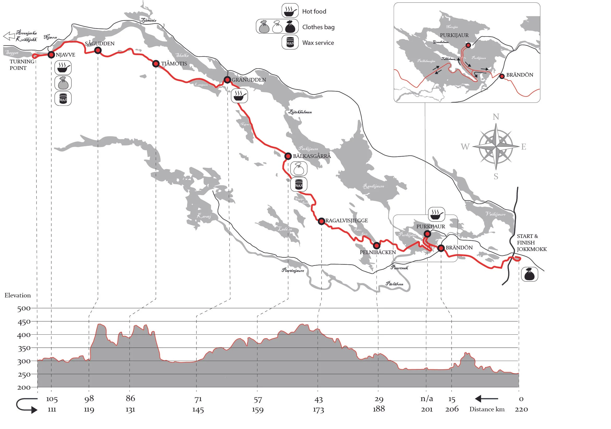 Om Nordenskiöldsloppet — Nordensköldsloppet - Ett skidäventyr på 220 km ...