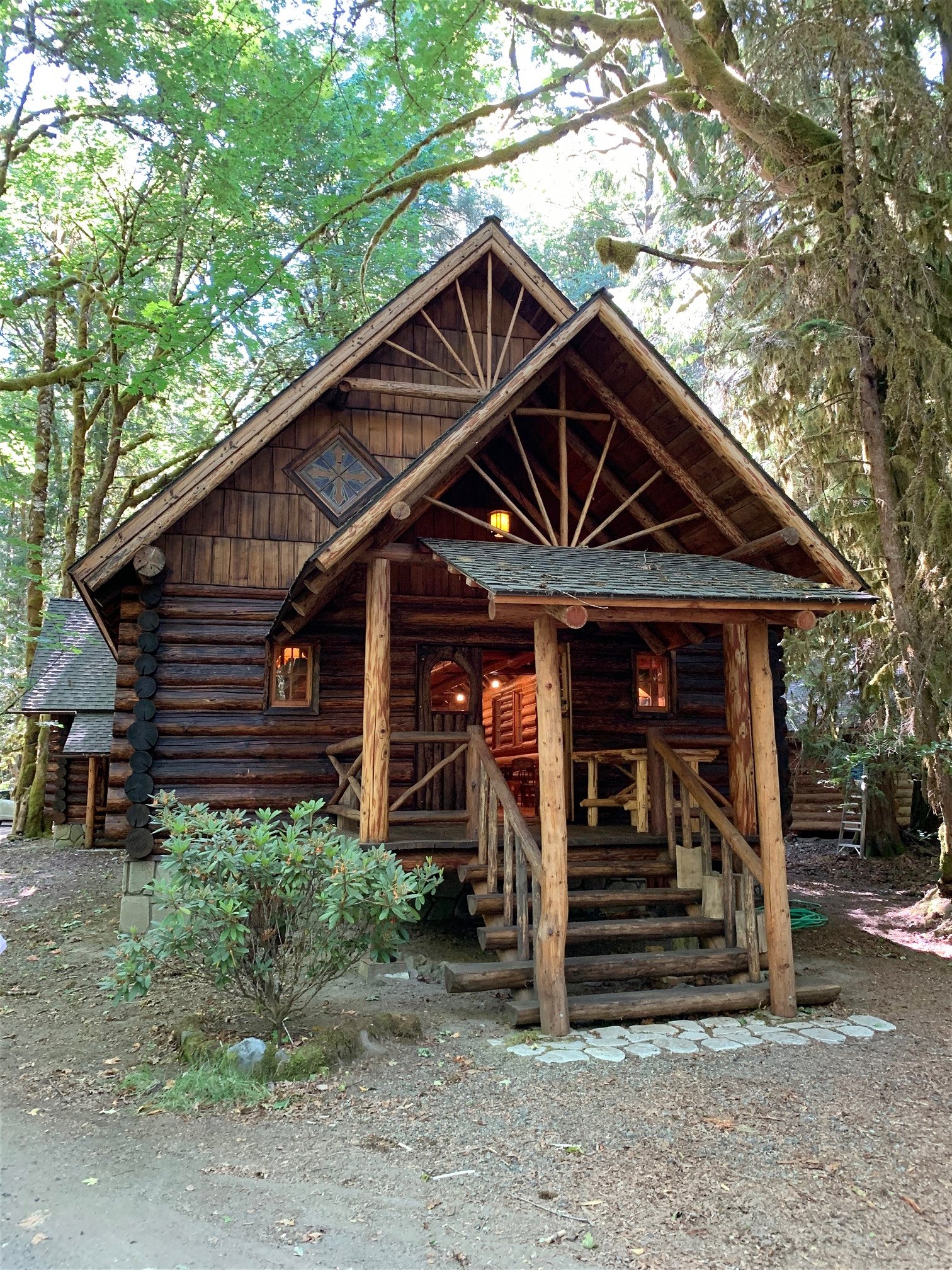 1937 Steiner Log Church