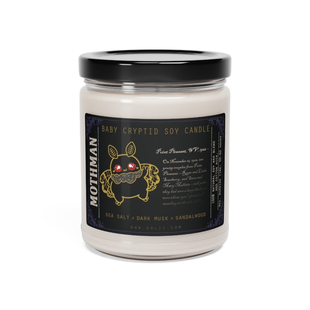 Kraken Sea Monster Cryptid Scented Soy Candle, 9oz — Shlii Kraken Sea Monster Cryptid Scented Soy Candle, 9oz — Shlii