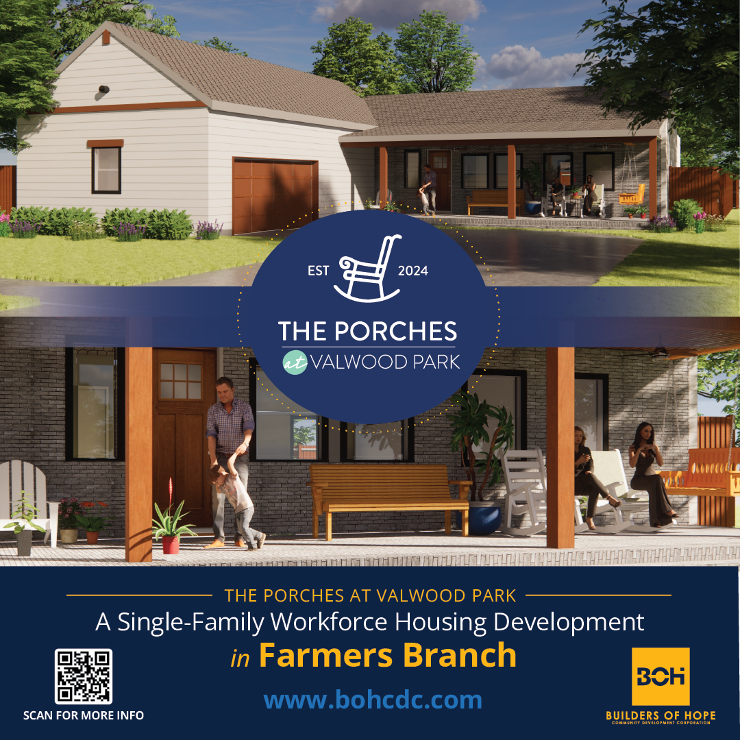Porches at Valwood Park (Farmers Branch) — Builders of Hope