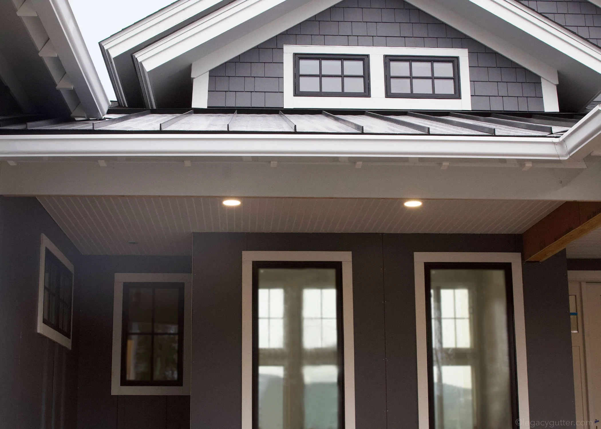 Standard Seamless Gutter Installation in New England — Legacy Gutter ...