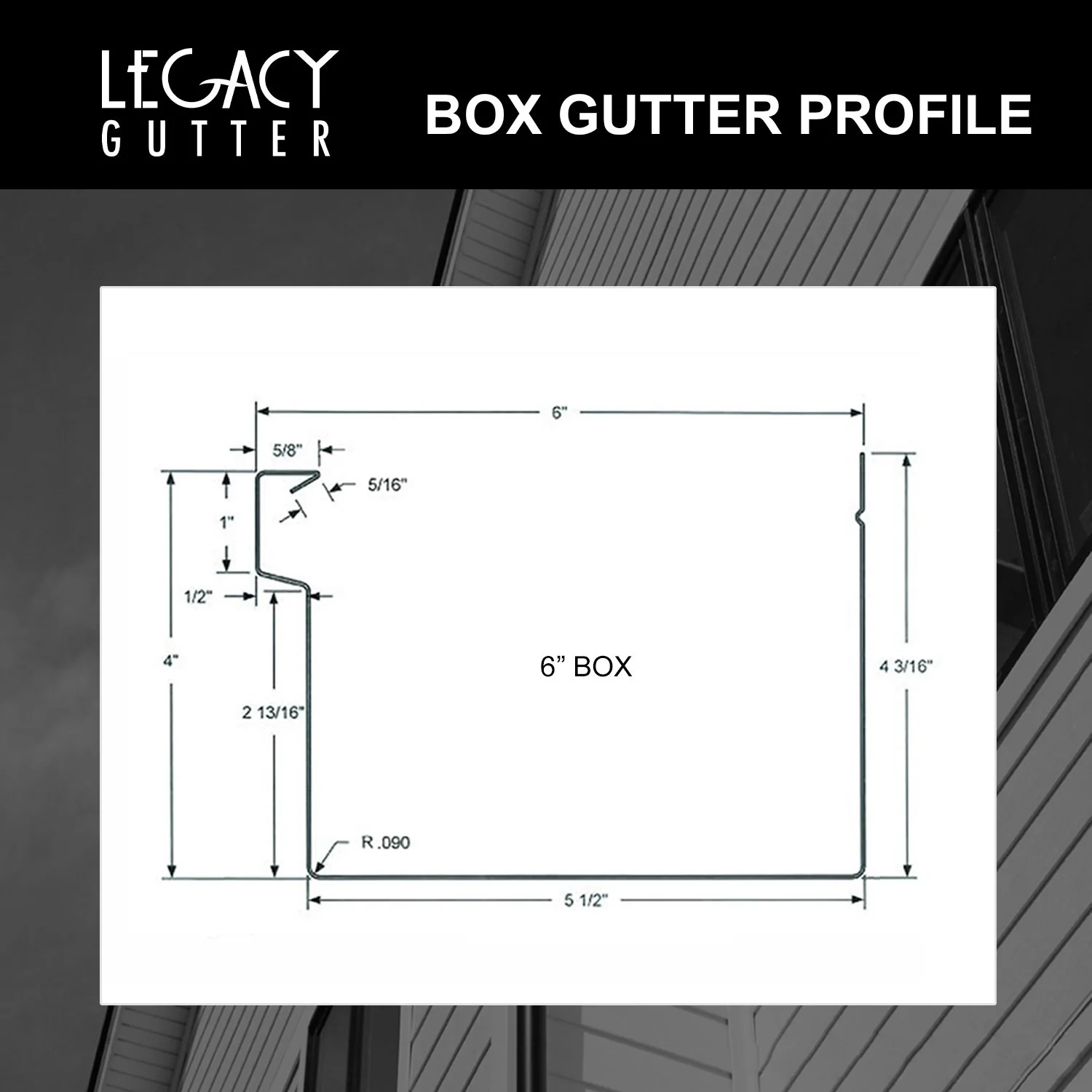 Galvanized Steel Gutters — Legacy Gutter Solutions, Inc.