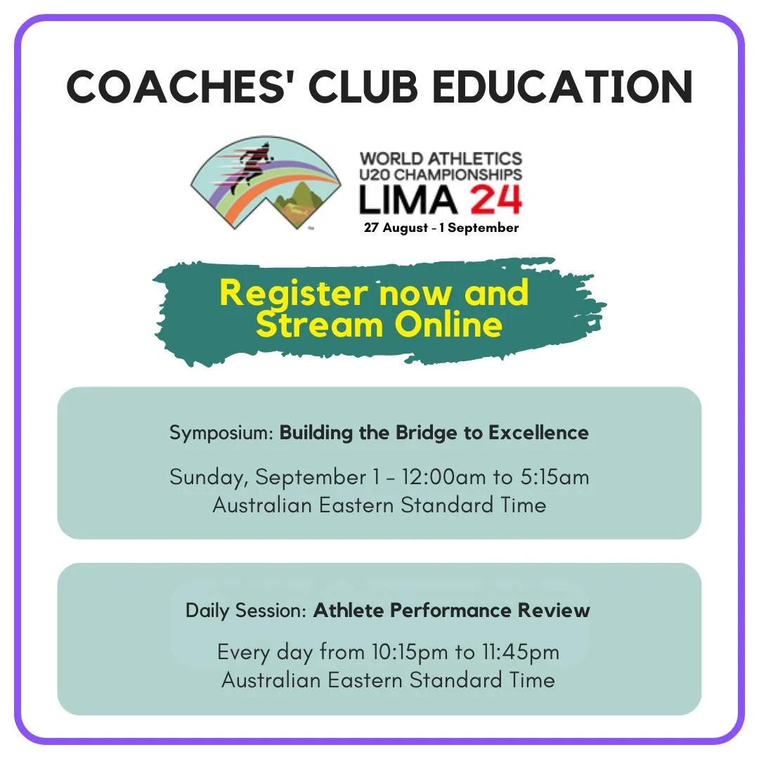 Coaches Club Symposium: Building the Bridge to Excellence — Athletics ...