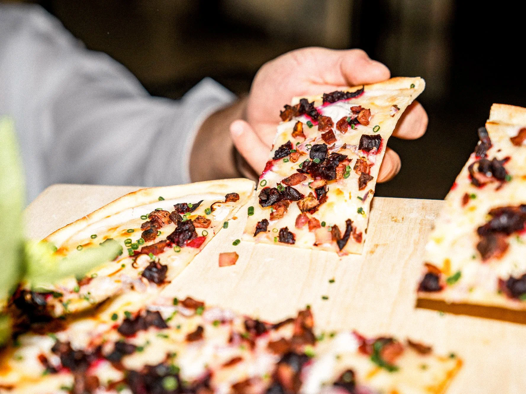 Rezept für Veganen Flammkuchen mit Verrano — Verrano