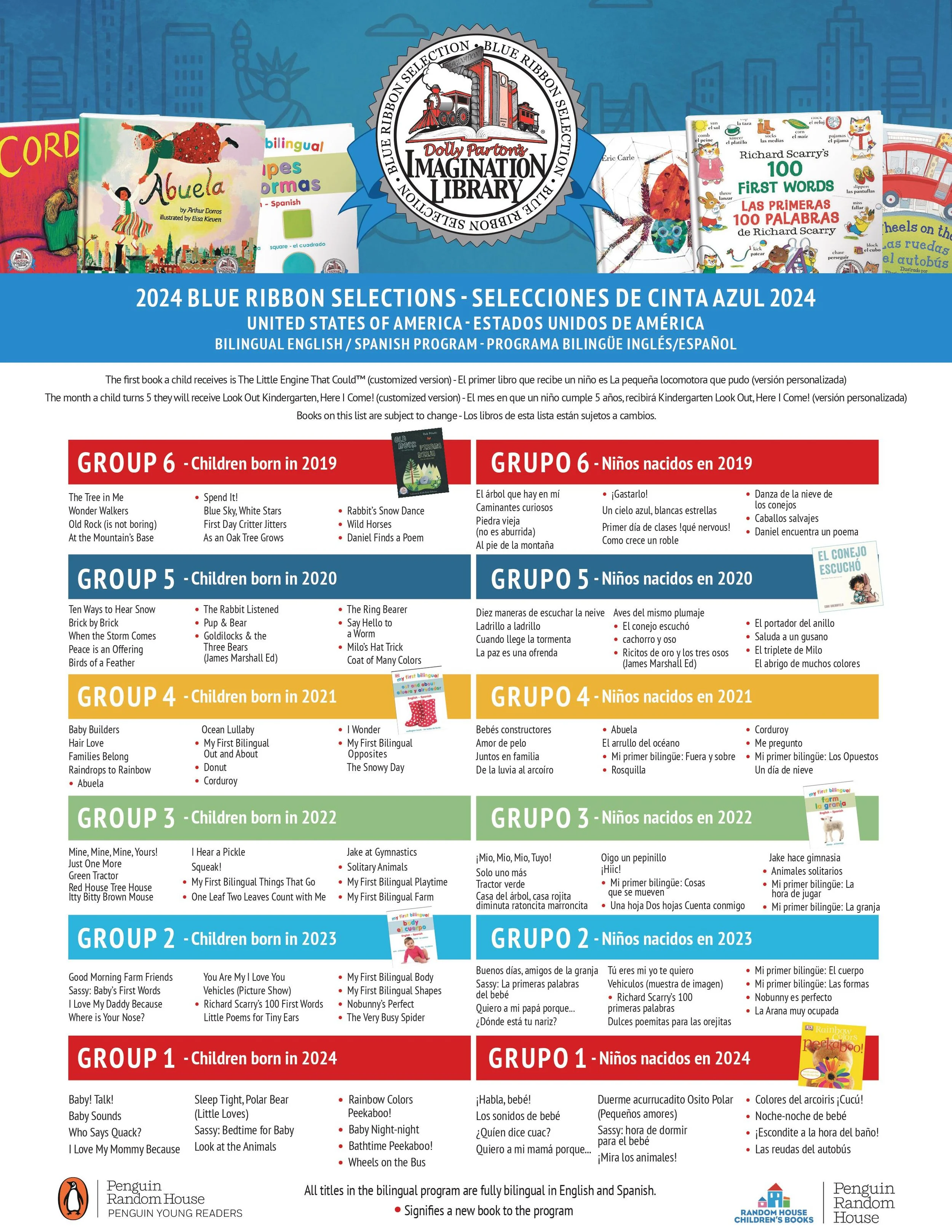 Bilingual Collection Available — Ohio Imagination Library