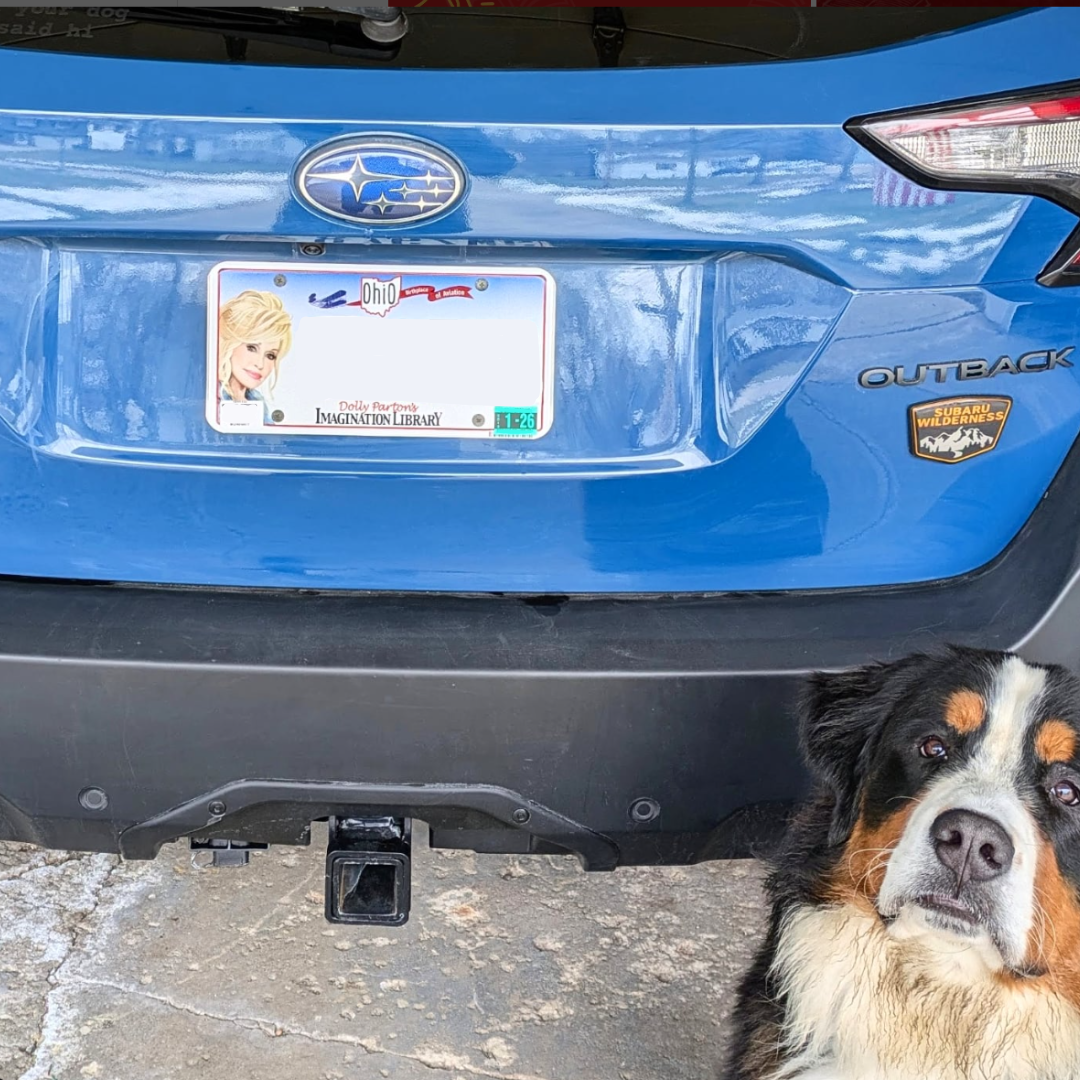 Dolly Parton's License Plate in Ohio — Ohio Imagination Library