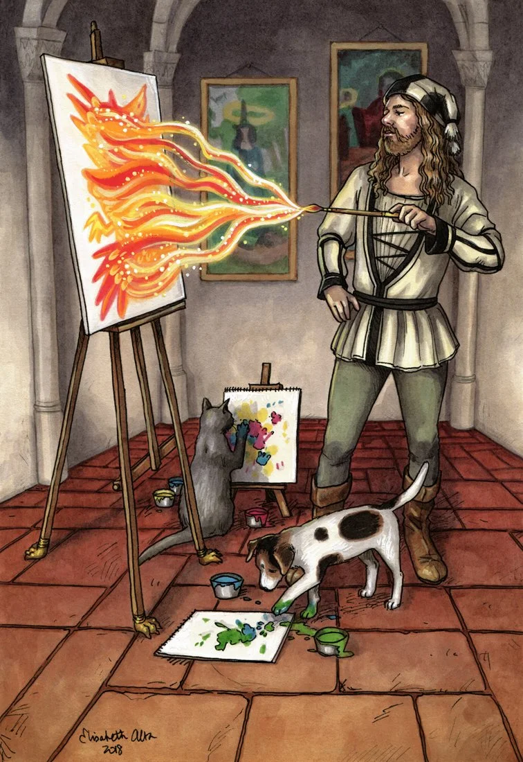 Everyday Witch Oracle — Elisabeth Alba Illustration