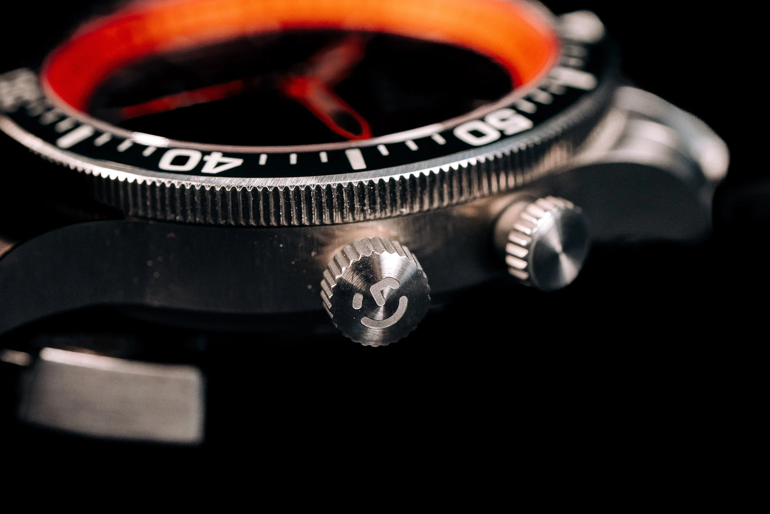 Black Orange Aquareef 41mm Dive Watch From UK Microbrand Specialist ...