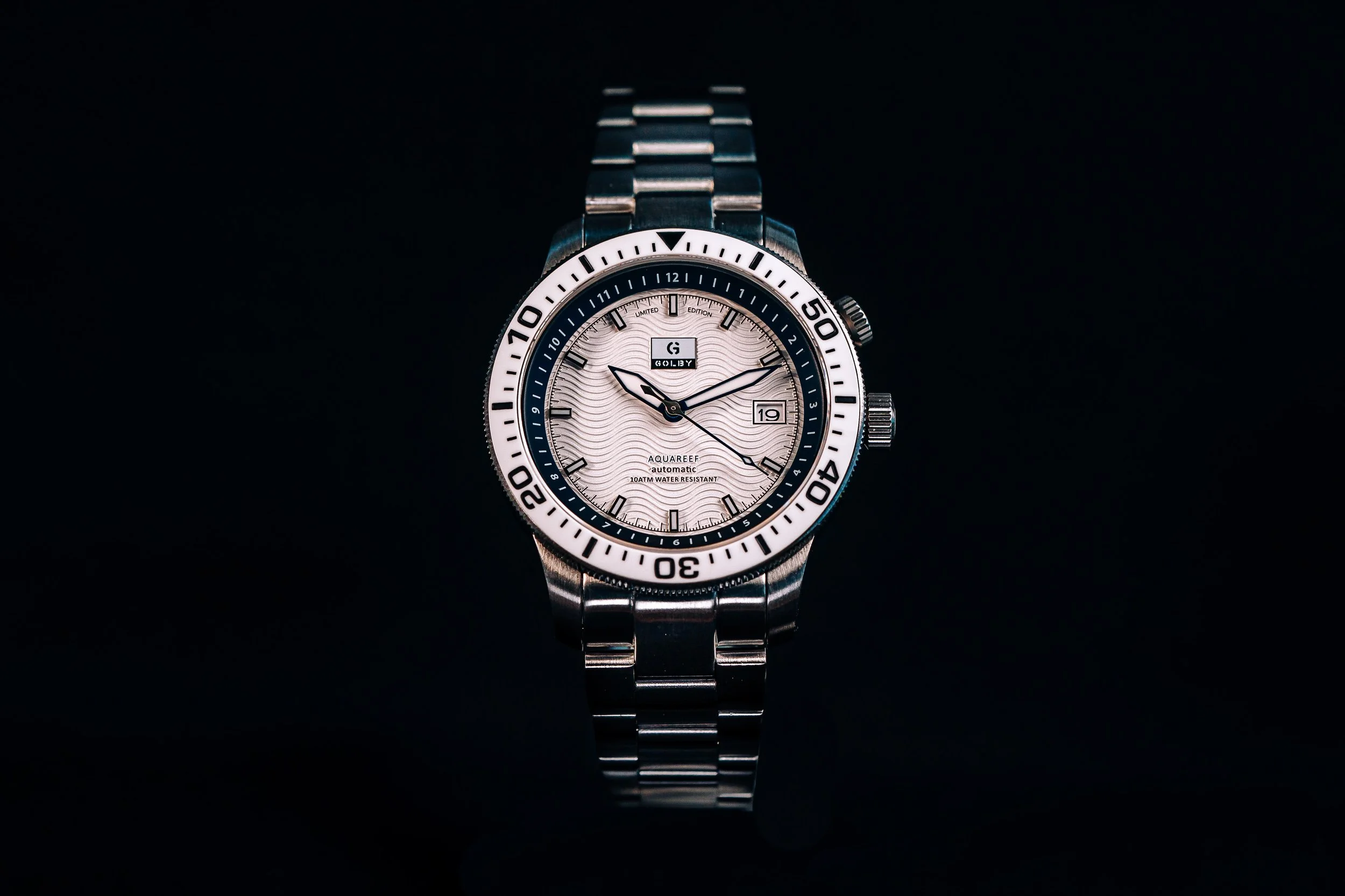 What Navy Aquareef Dual Time Watch — Golby Watches and Straps