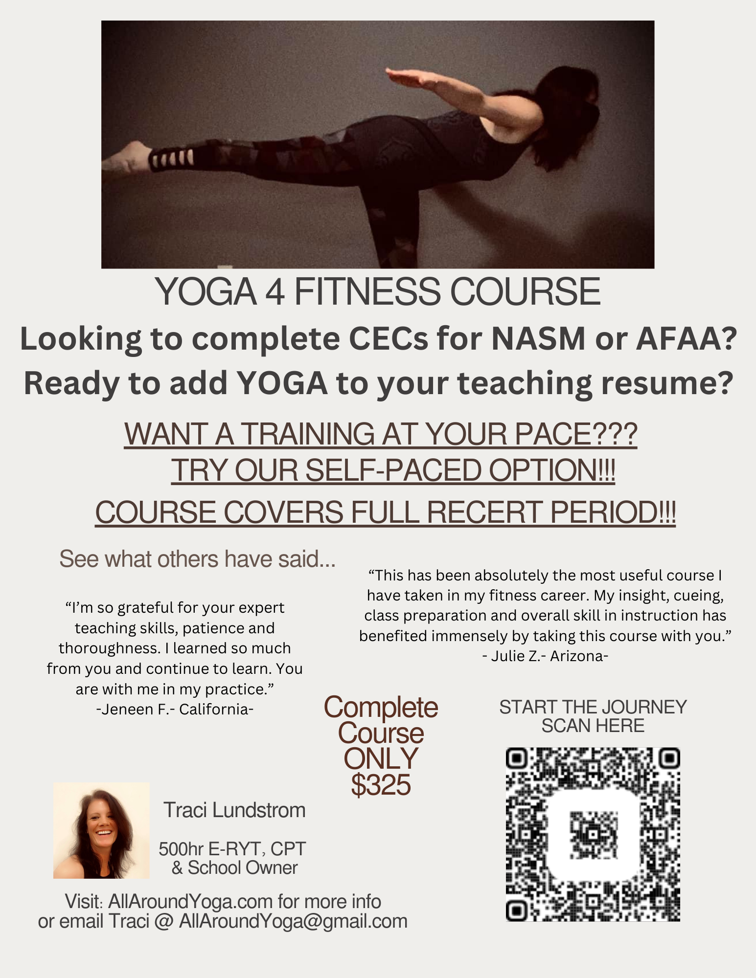 COURSES — All Around Yoga