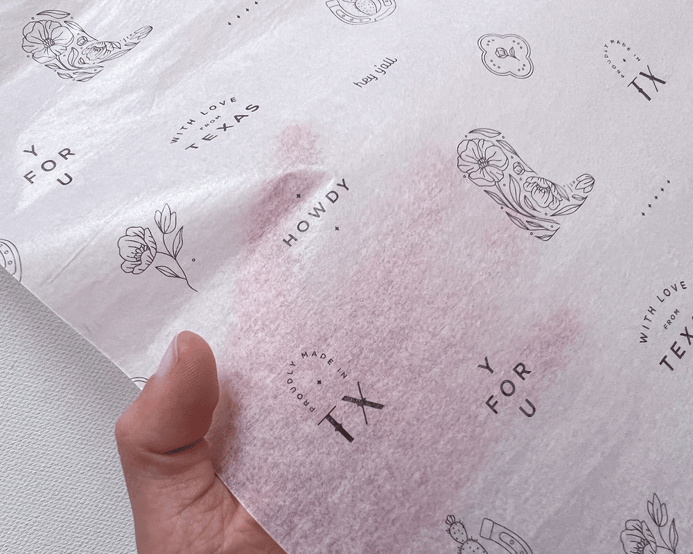 An Honest Review of Unpakful Custom Tissue Paper, Gold Foil Stickers ...