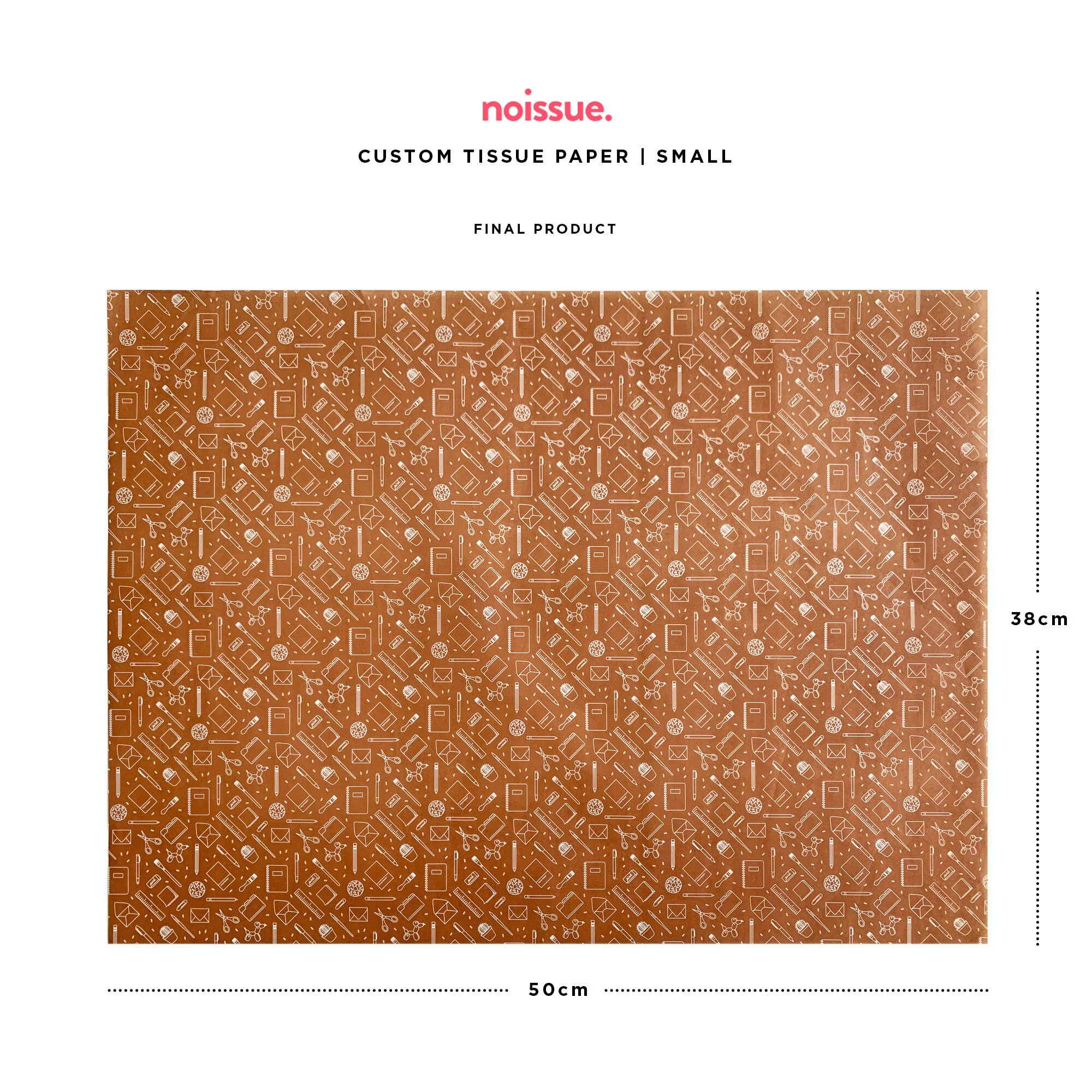 product review | noissue custom tissue paper, tape, and stamps — Akula ...