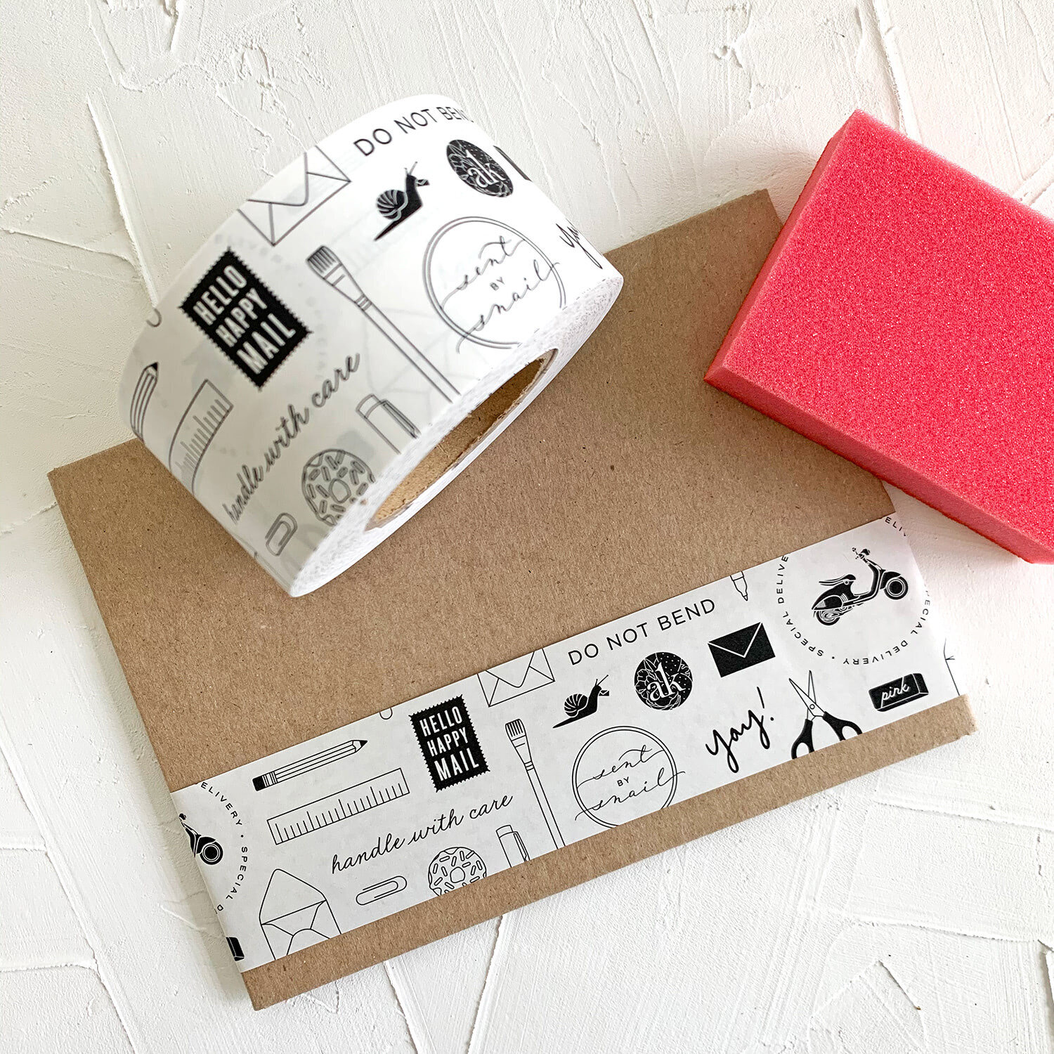 product review | noissue custom tissue paper, tape, and stamps — Akula ...