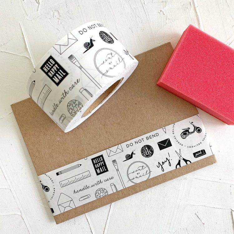 product review | noissue custom tissue paper, tape, and stamps — Akula ...