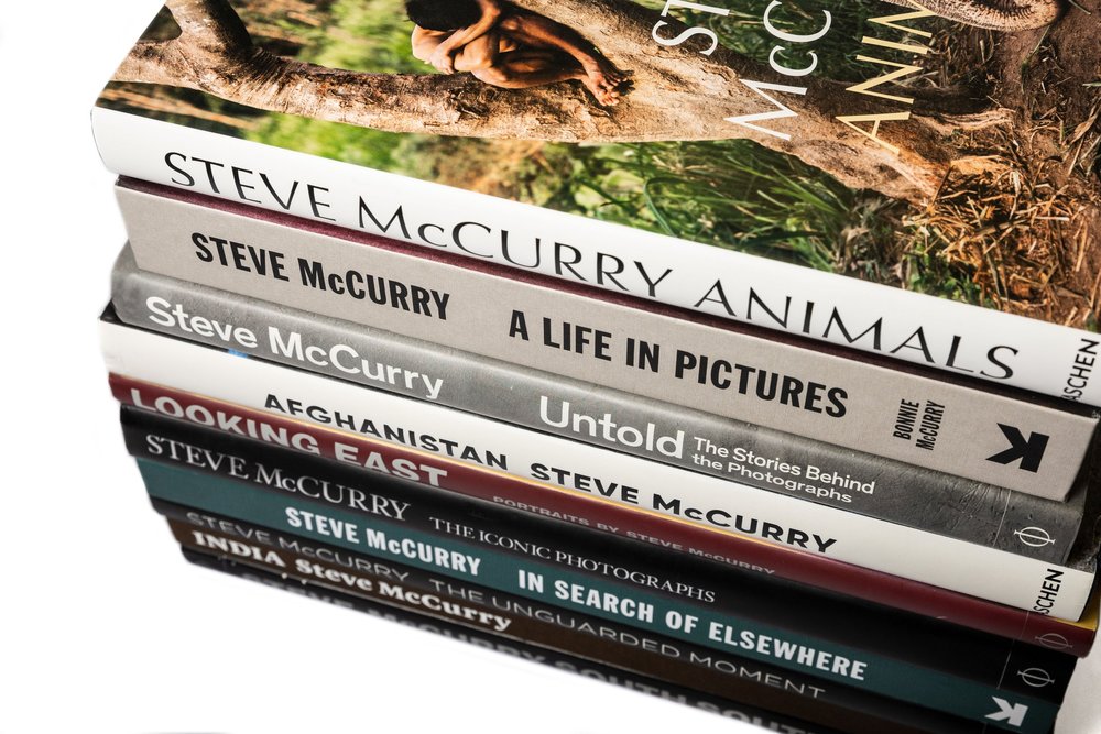 Signed Books — Steve McCurry