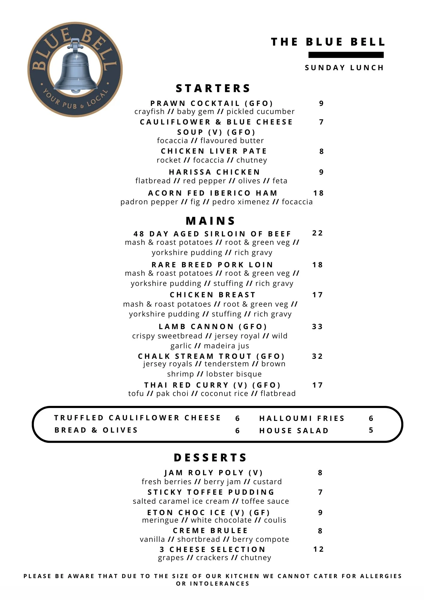 Eat — The Blue Bell