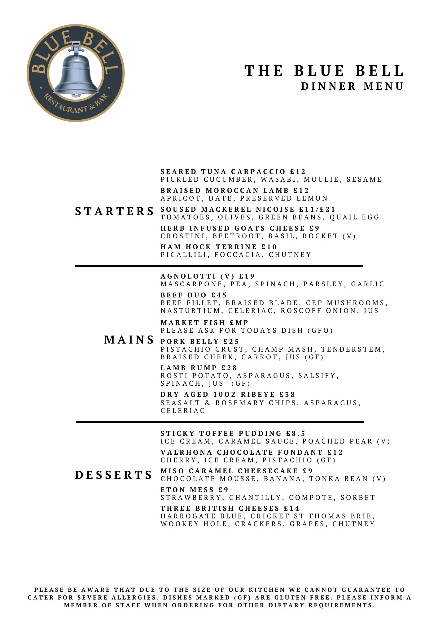 Eat — The Blue Bell
