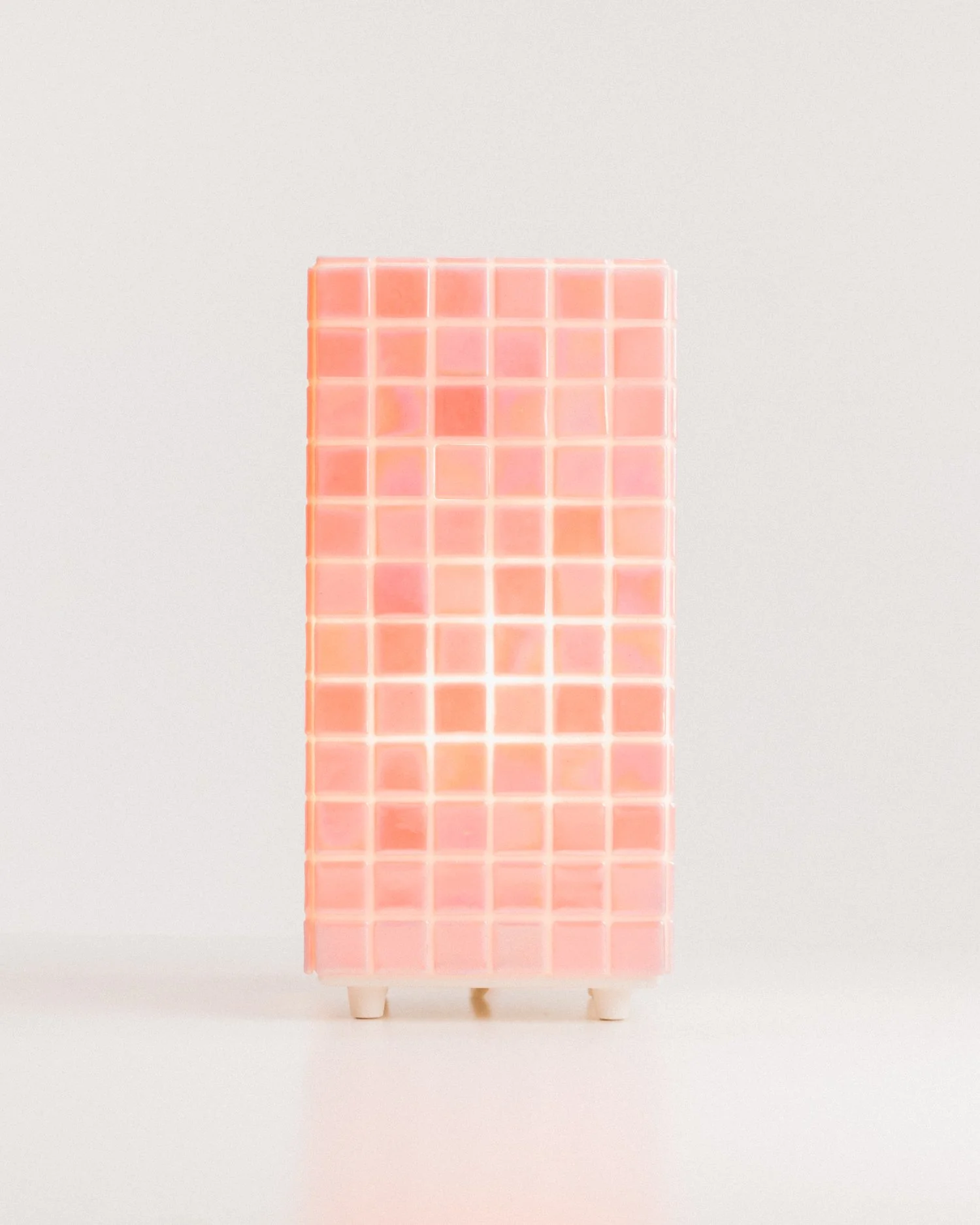 Tile Lamp: Opal Blush — jombus