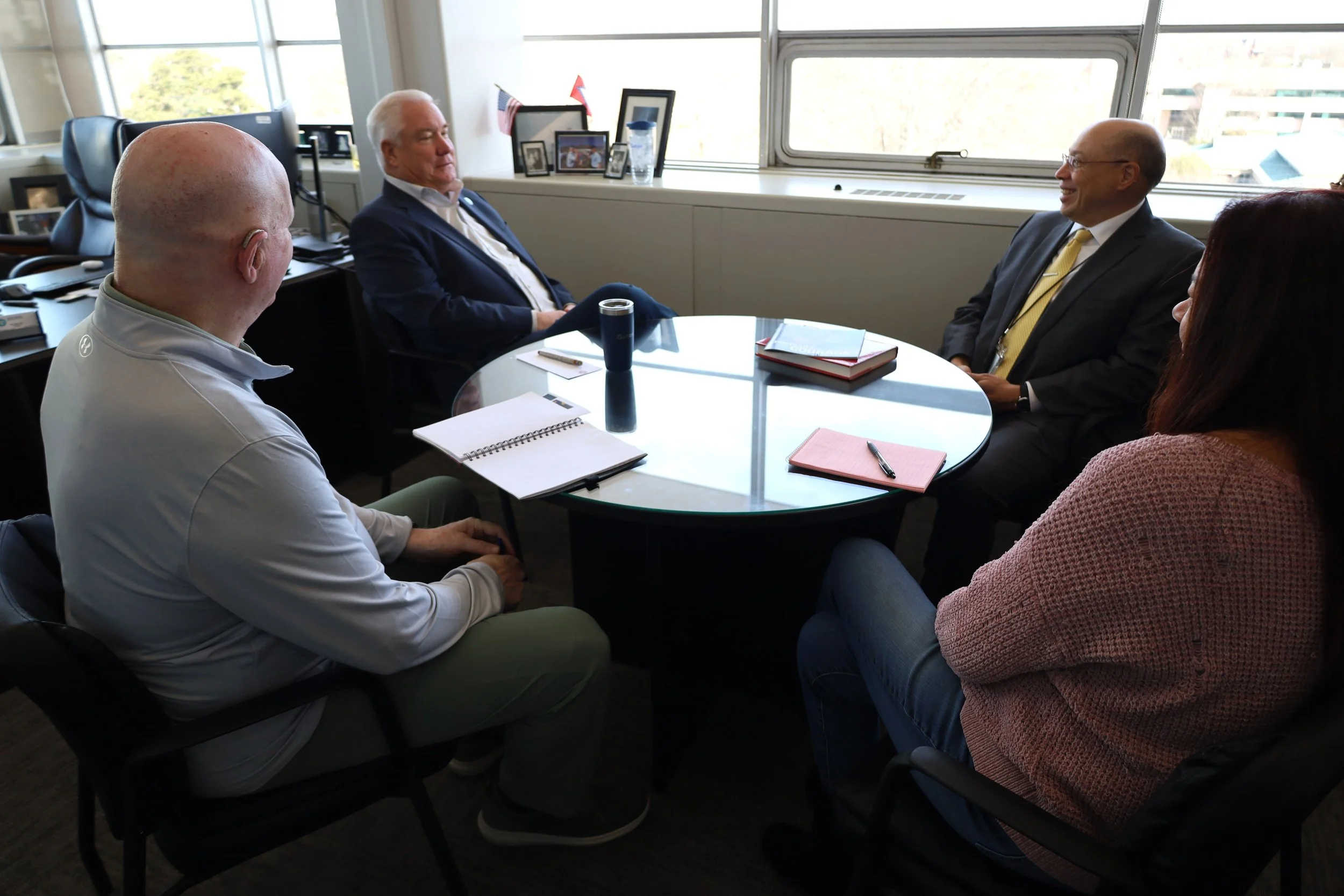 Patrick Zondervan visits ADVA — Arkansas Department of Veteran Affairs