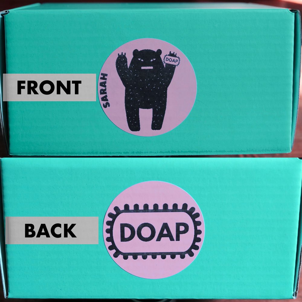 DOAP™, the Original Dough-Soap for bakers. 100% silicone. Cleans sticky ...