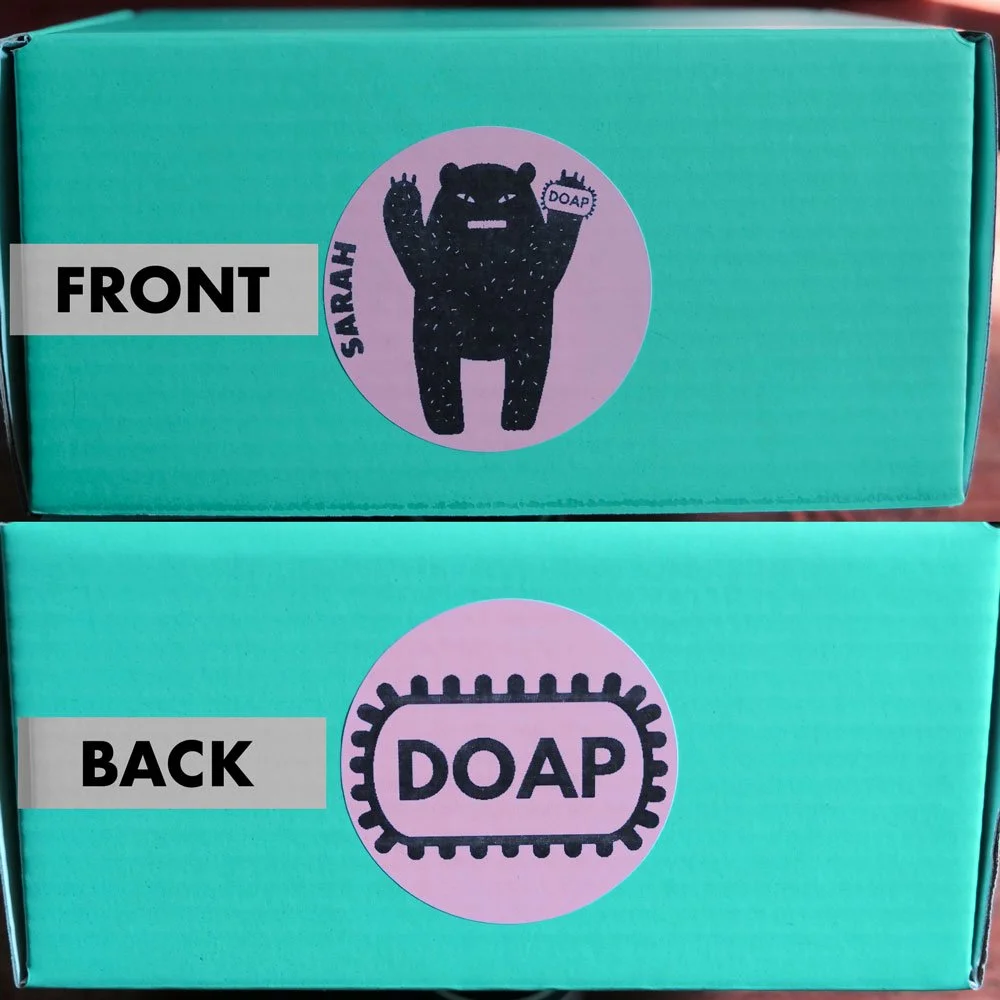DOAP™, the Original Dough-Soap for bakers. 100% silicone. Cleans sticky ...