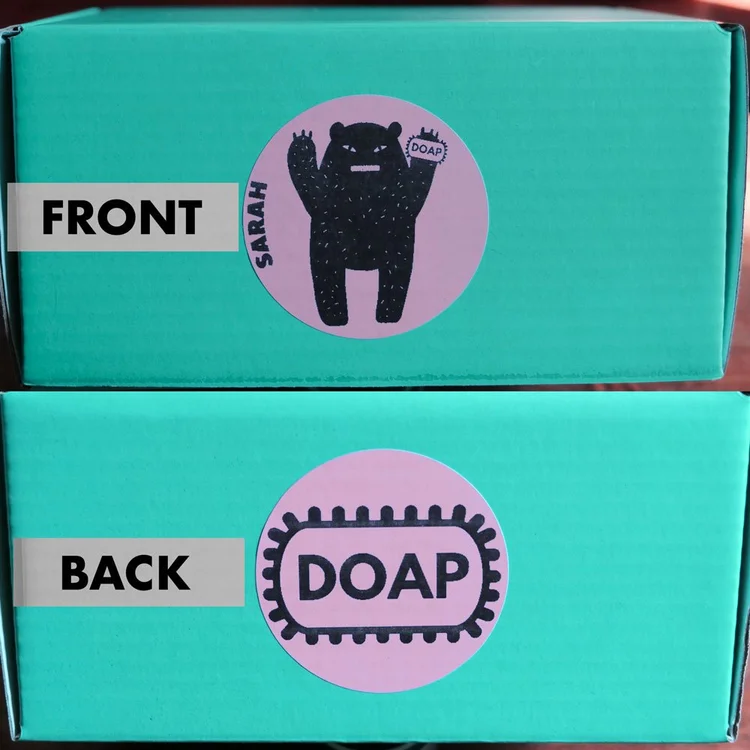 DOAP™, the Original Dough-Soap for bakers. 100% silicone. Cleans sticky ...