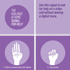 Distressed Hand Signals | Increase Awareness—Act Now — SaferU