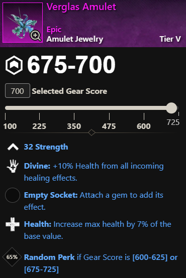 Amulets — New World Builds, Season 10 Builds , Guides & Info