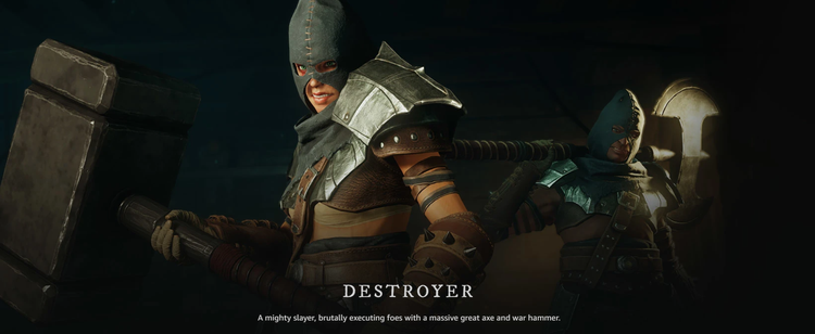 Destroyer | Hammer - Greataxe — New World Builds, Season 10 Builds ...
