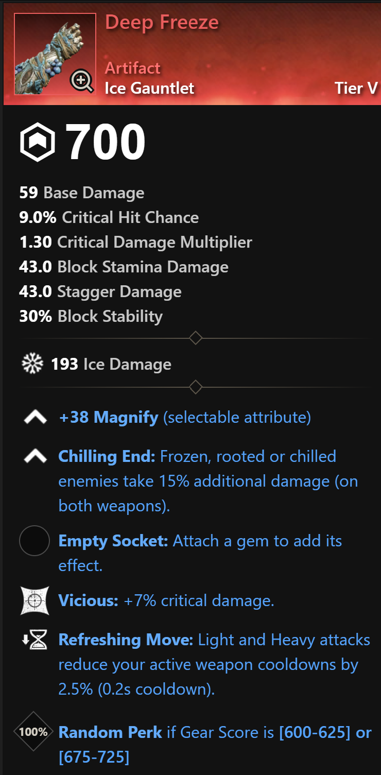 Occultist | Firestaff - Ice Gauntlet — New World Builds, Season 10 ...