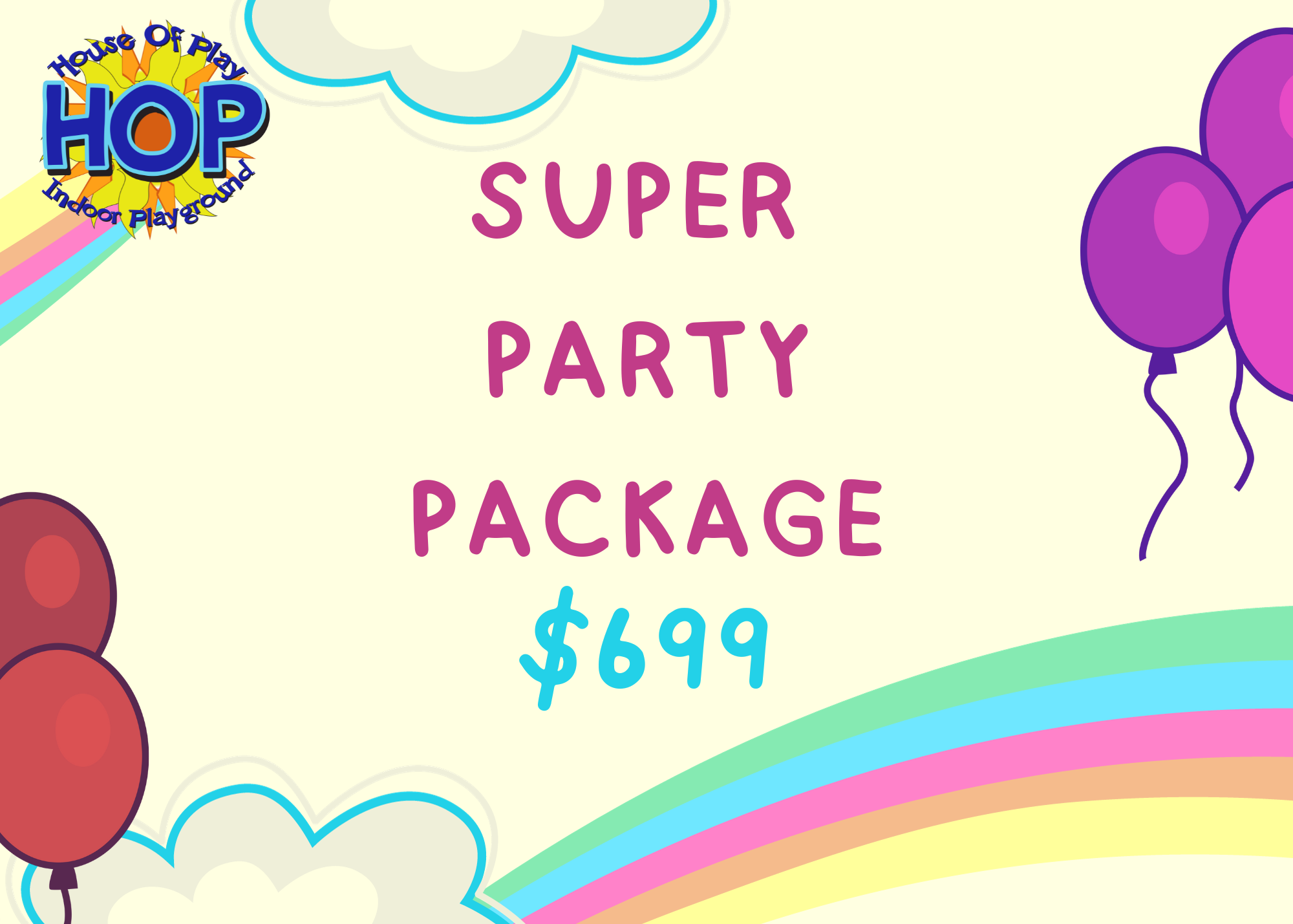 Birthday Parties — House of Play