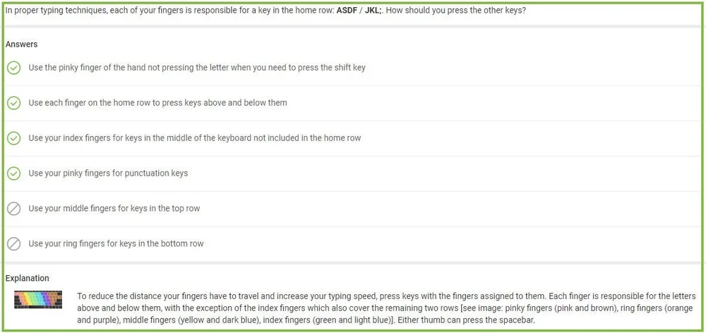 Live Chat - Typing Skills — Axonify Content Marketplace