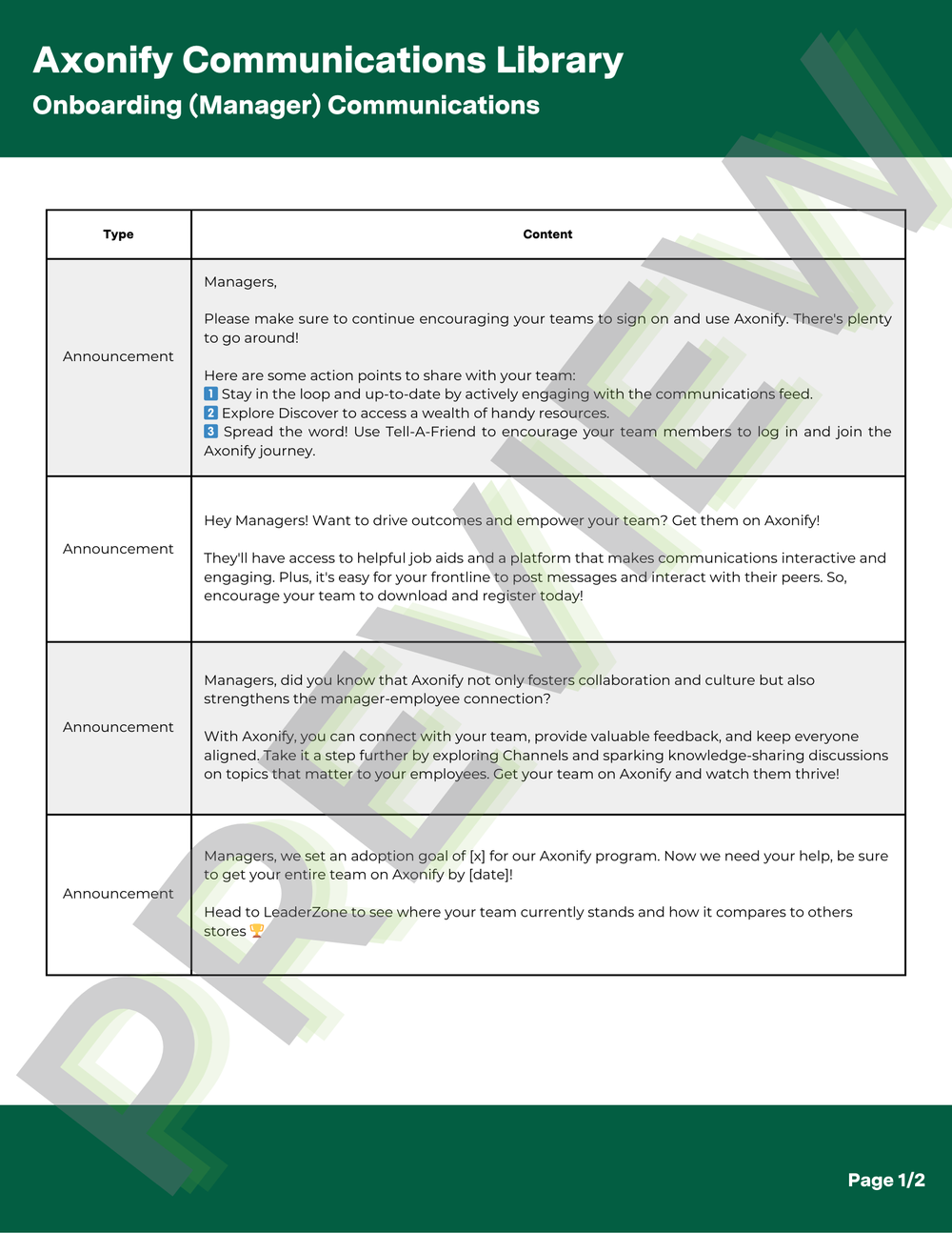 Onboarding (Manager) 📢 — Axonify Content Marketplace