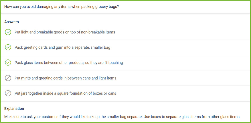 Grocery Bagging Techniques Using Plastic Bags 🌎 — Axonify Content ...