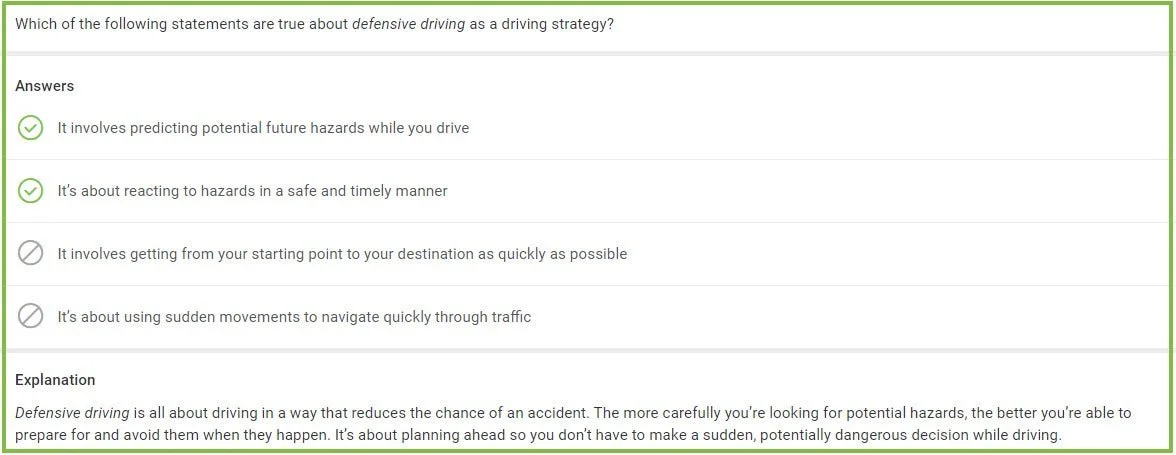 Driver Safety - Basic Principles of Defensive Driving for Left-Side ...