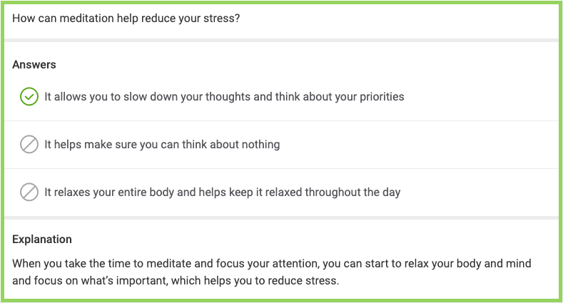 Meditation Basics — Axonify Content Marketplace Meditation Basics — Axonify Content Marketplace