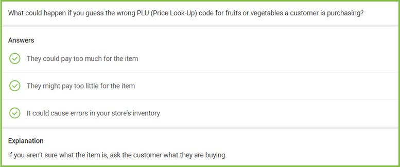 Produce Product Knowledge - Price Look-Up (PLU) Codes for Cashiers ...