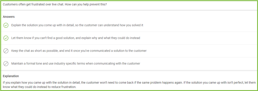 Live Chat - General Chat Structure — Axonify Content Marketplace
