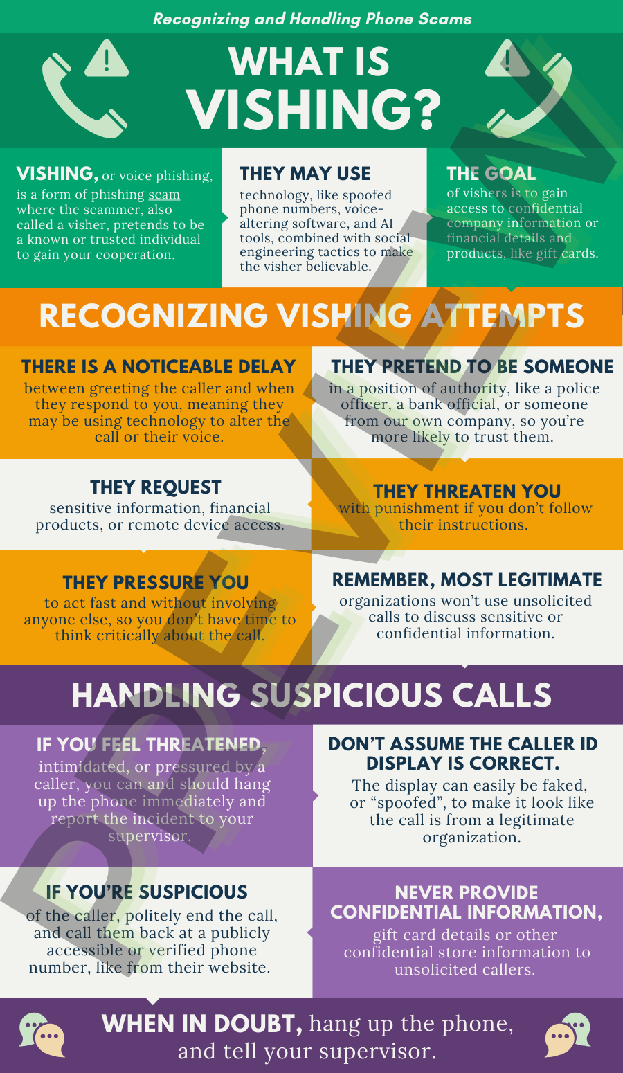 Recognizing and Handling Phone Scams — Axonify Content Marketplace